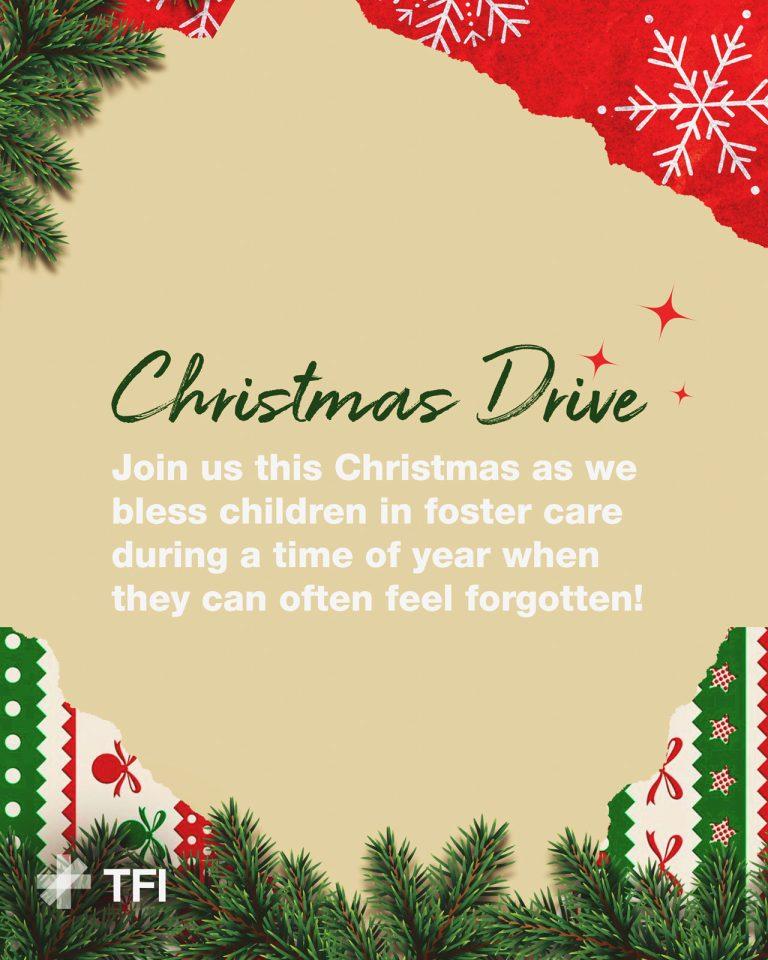Christmas Gift Card Drive - The Forgotten Initiative